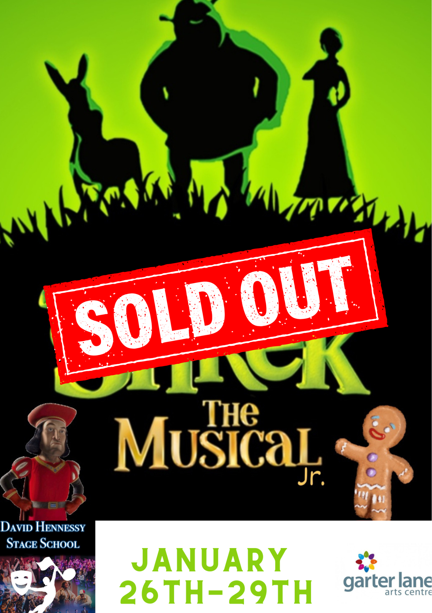David Hennessy Stage School Present Shrek - Garter Lane