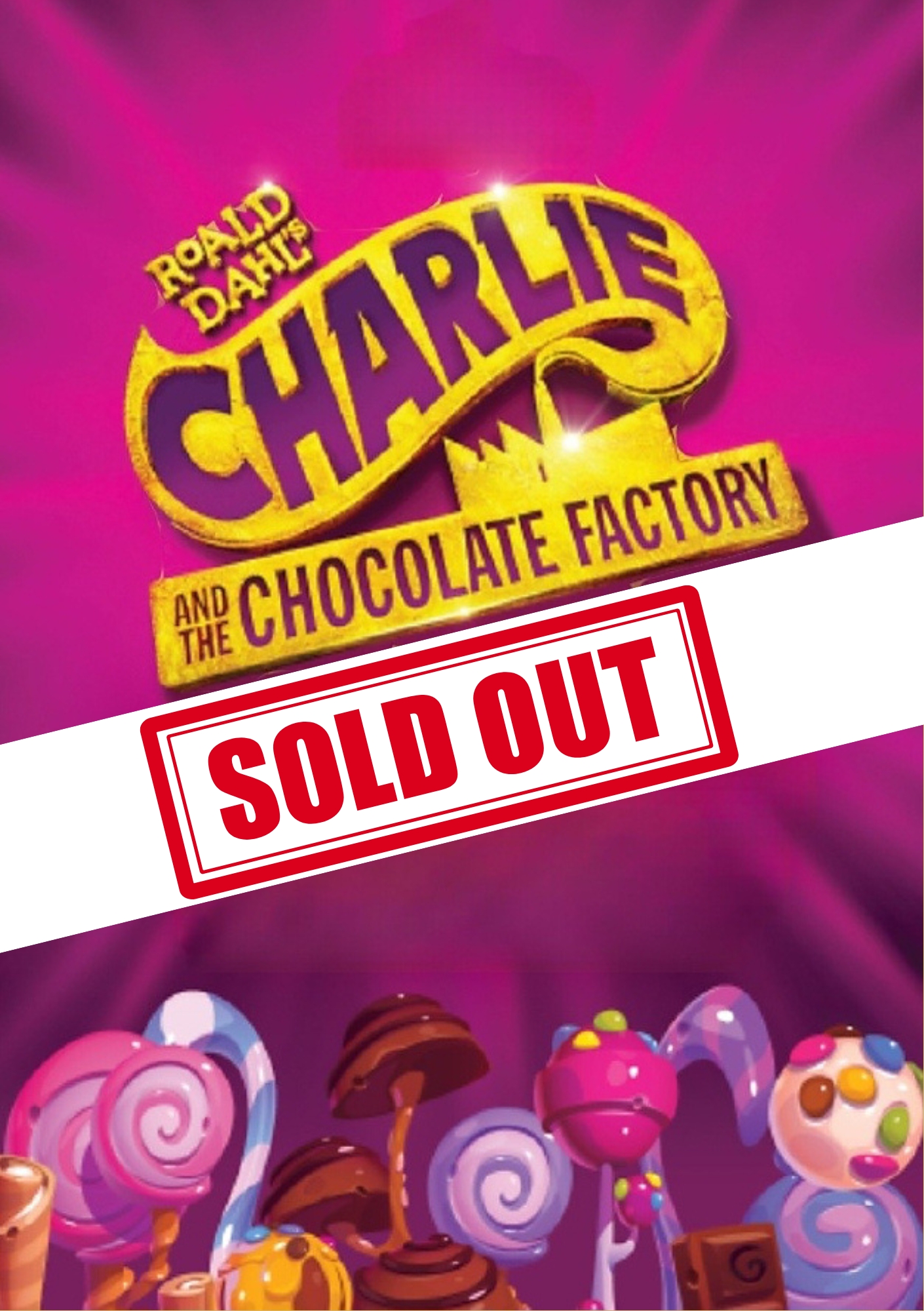 Charlie And The Chocolate Factory Play Poster
